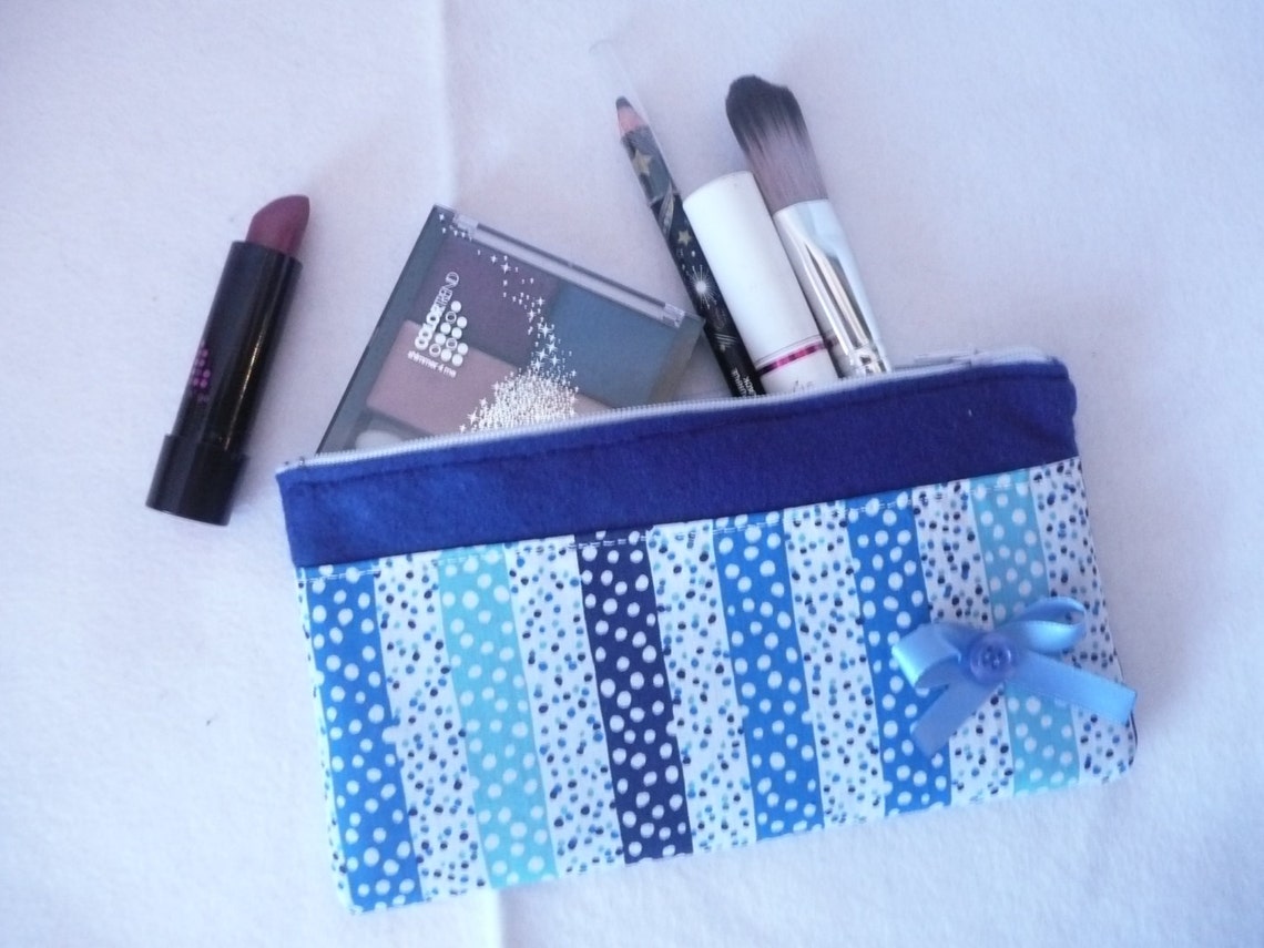 Felt Pouch Face Mask Pouch Make up Bag Zipper Pouch School - Etsy