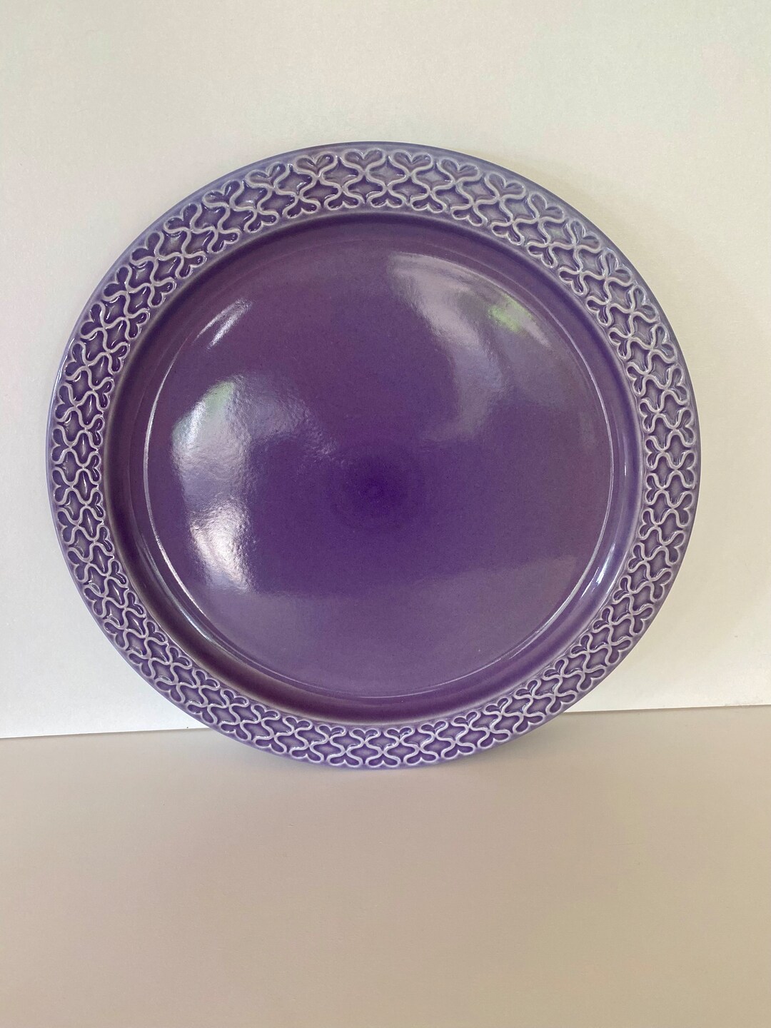 Quistgaard Cordial Palet Purple XL Dish - Etsy