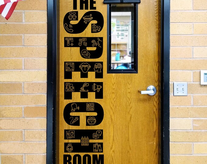 The SPEECH Room, Teacher Decal, School Classroom, Vinyl Wall Decal ...