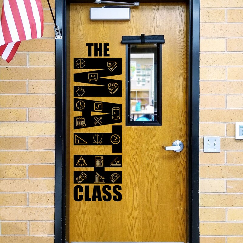Math Door Decor - Etsy