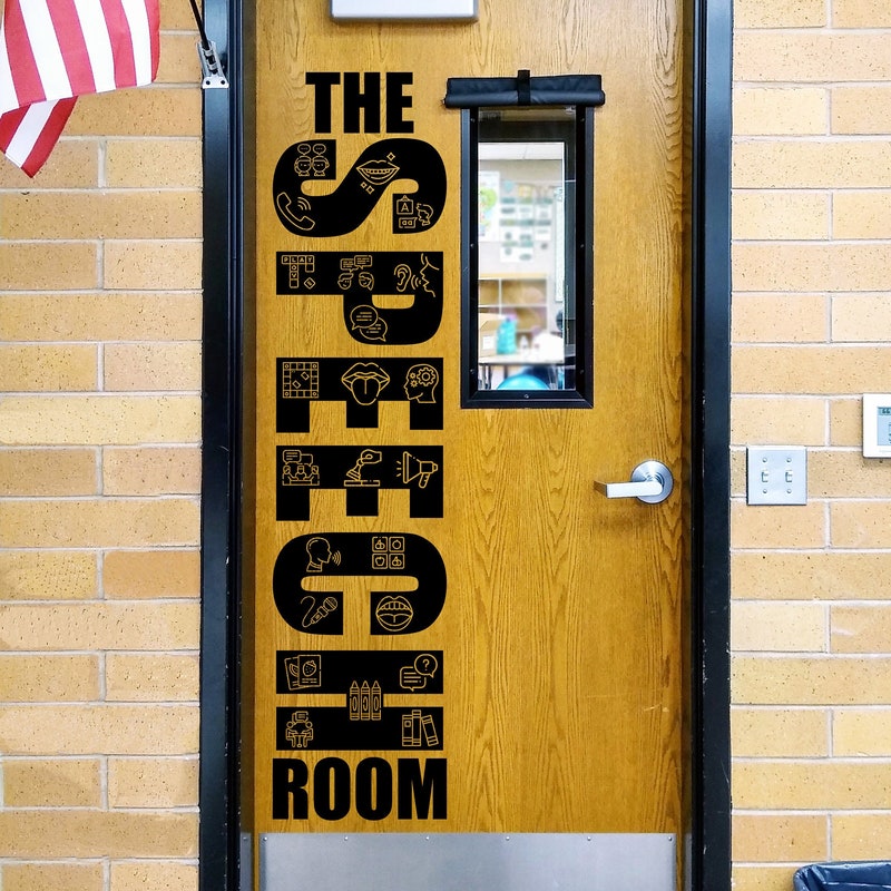 Speech Room Sign - Etsy