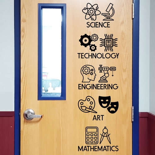Engineering Wall Decal Vinyl Sticker Science Technology Art - Etsy
