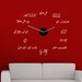Math Clock, Math Wall Decals, Vinyl Wall Decal, Math Clock Decals ...