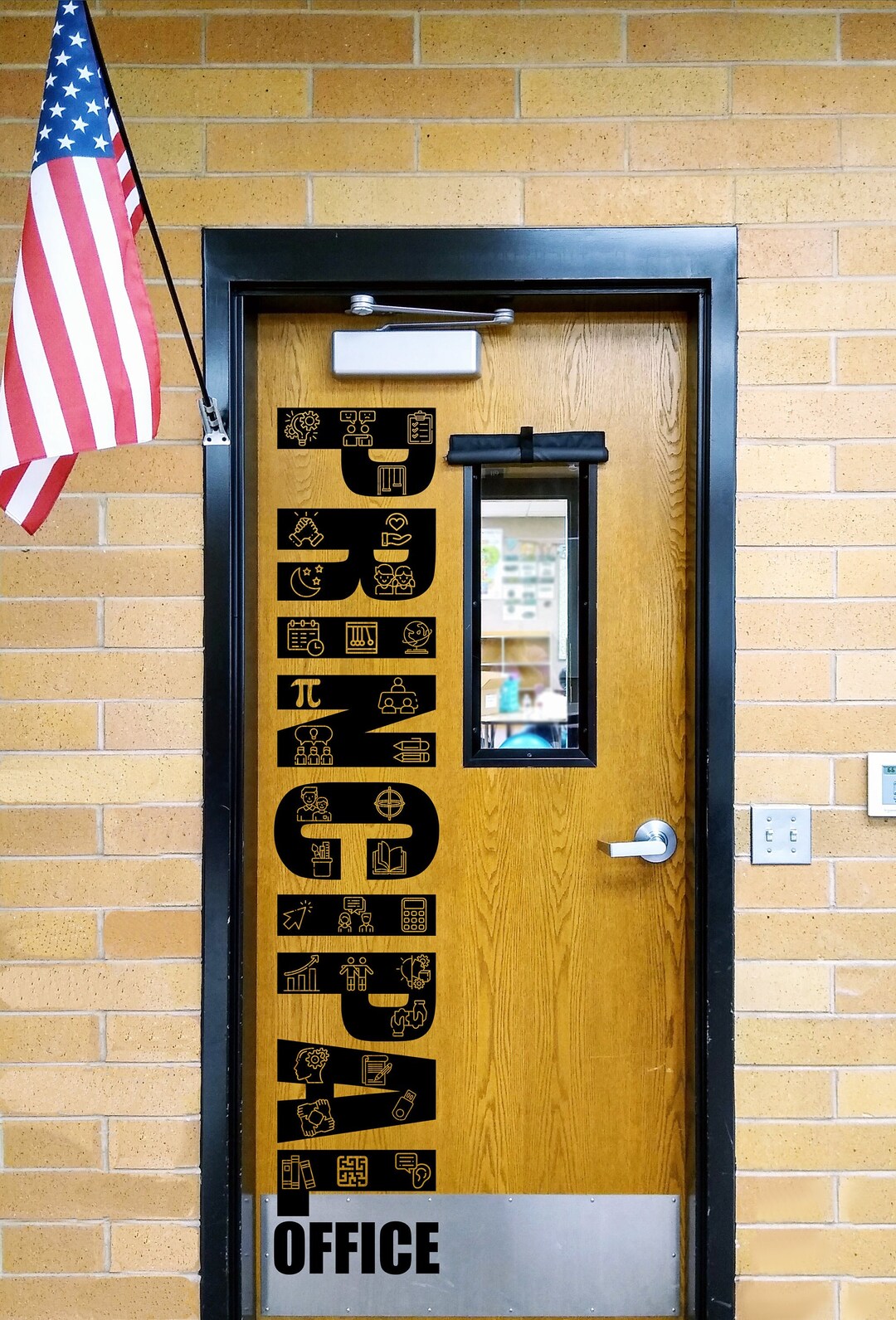 The Principal's Office, Teacher Decal, School Classroom, Vinyl Wall ...