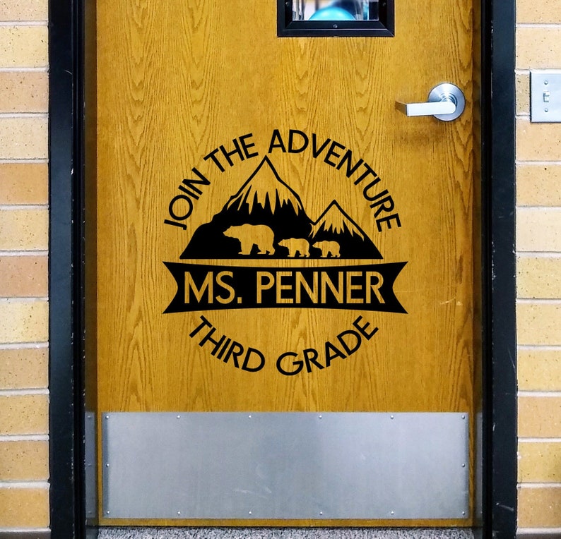 Teacher Name Adventure Theme Classroom Customizable Teacher - Etsy