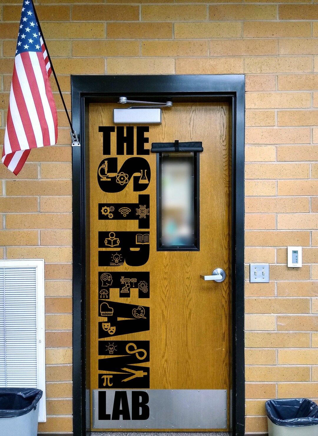 STREAM Lab Door Decal | Vinyl Classroom Door Sign for Teachers ...