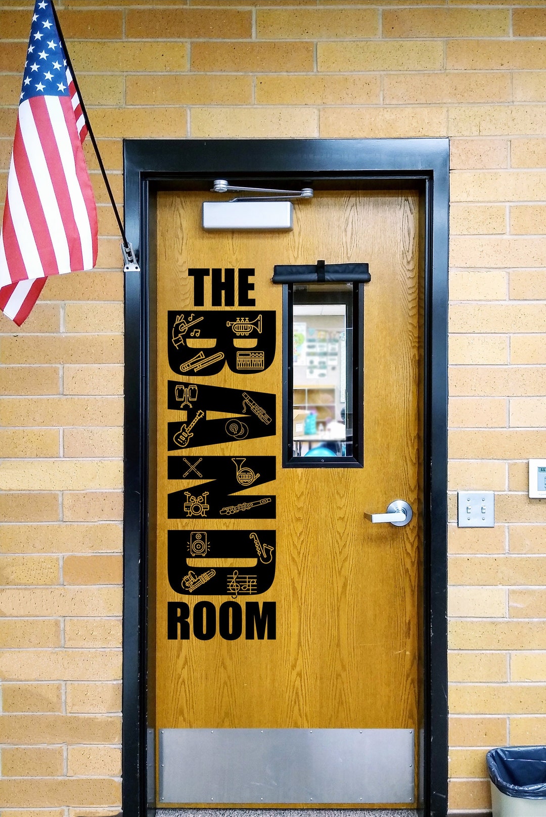 The Band Room, Teacher Decal, School Classroom, Vinyl Wall Decal ...