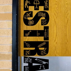 Orchestra, String Orchestra, Teacher Decal, School Classroom, String ...