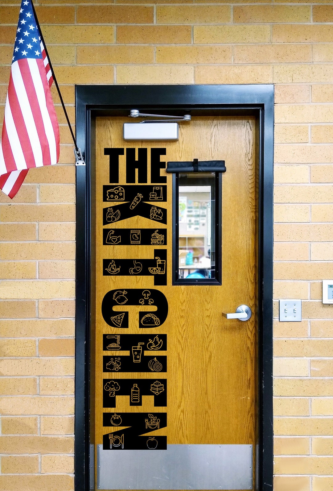 The Kitchen, Teacher Decal, School Classroom, Vinyl Wall Decal ...