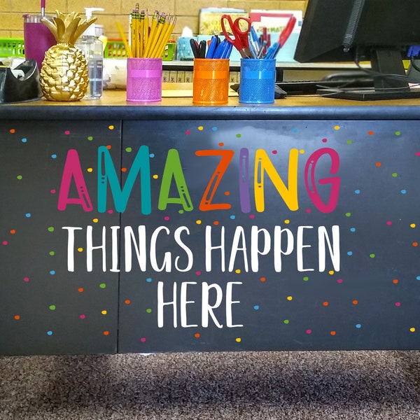 Classroom Wall Decal - Etsy