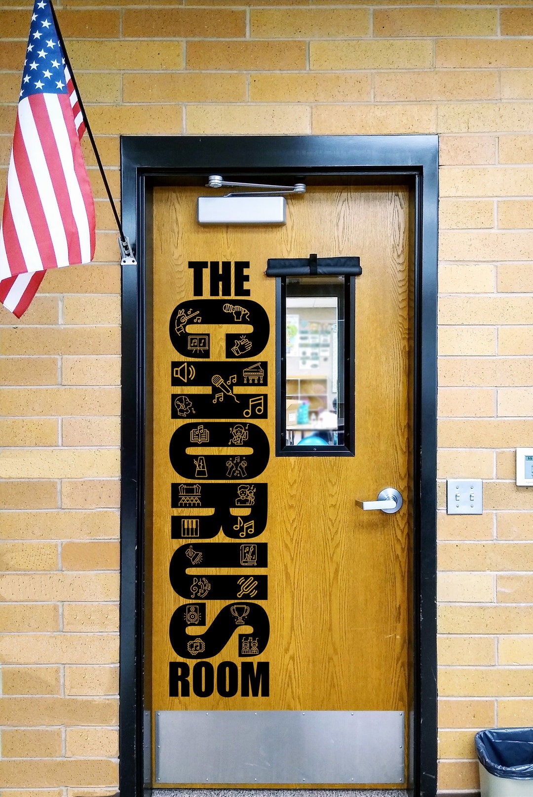The CHORUS Room, Teacher Decal, School Classroom, Choir Wall Decal ...
