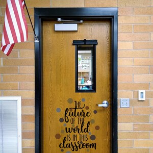 The Future of the World, is in This Classroom, Inspirational Quote ...