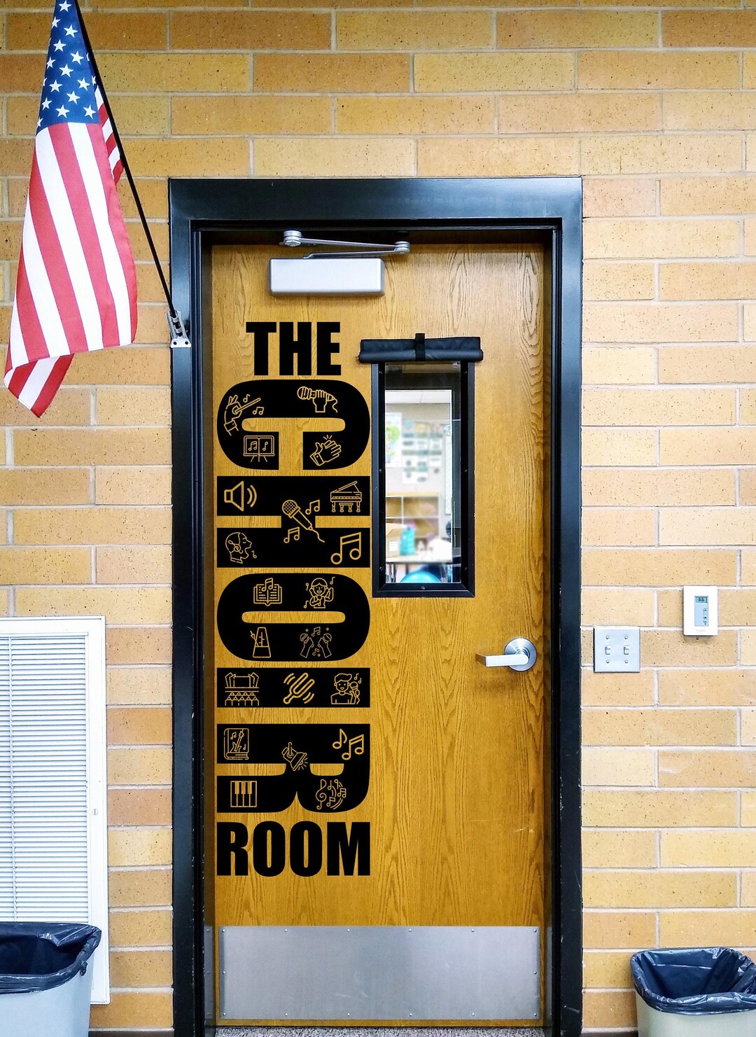 Choir Room Door Decal | Vinyl Classroom Sign for Teachers | Music ...
