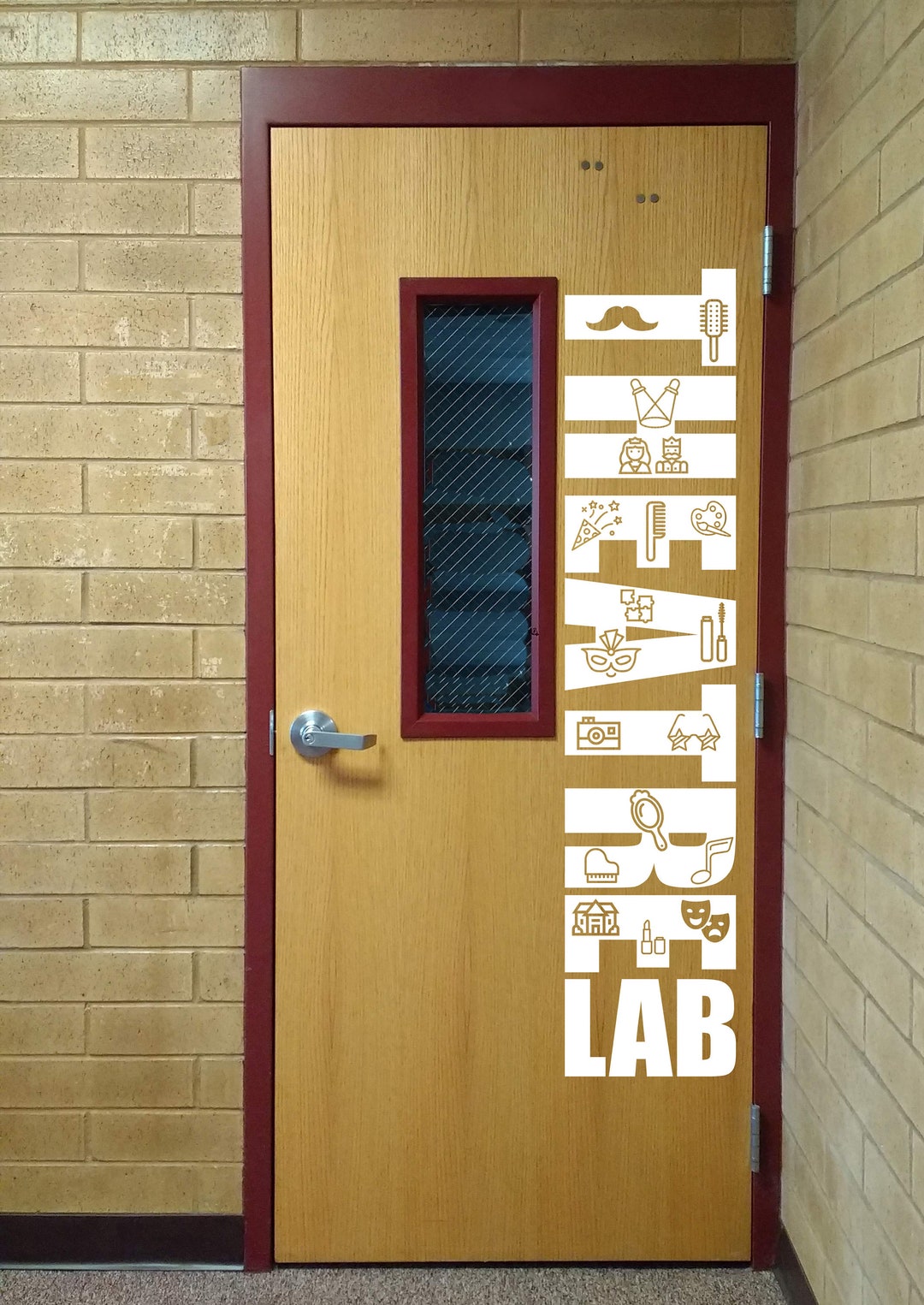 Theatre Lab, Teacher Decal, School Classroom, Vinyl Wall Decal ...