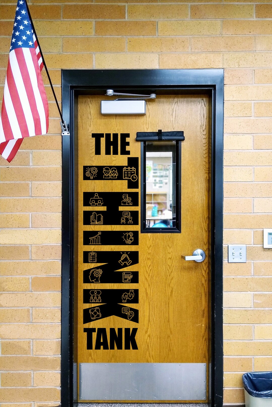 The Think Tank, Teacher Decal, School Classroom, Classroom Wall Decal ...