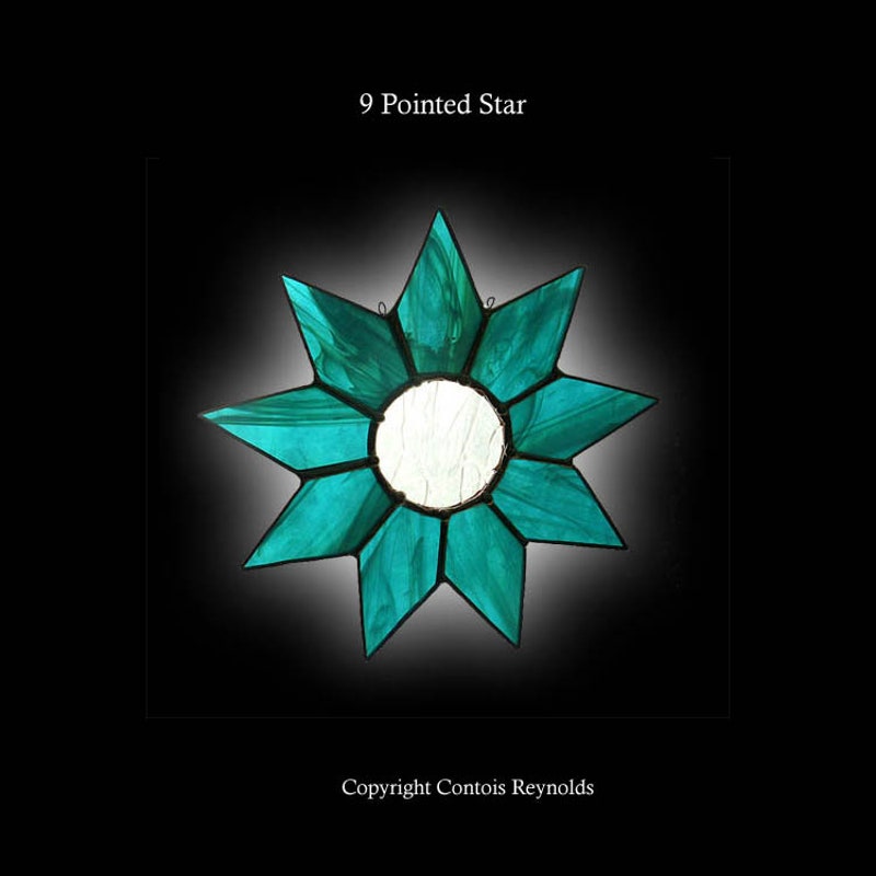 9 Point Star - Etsy