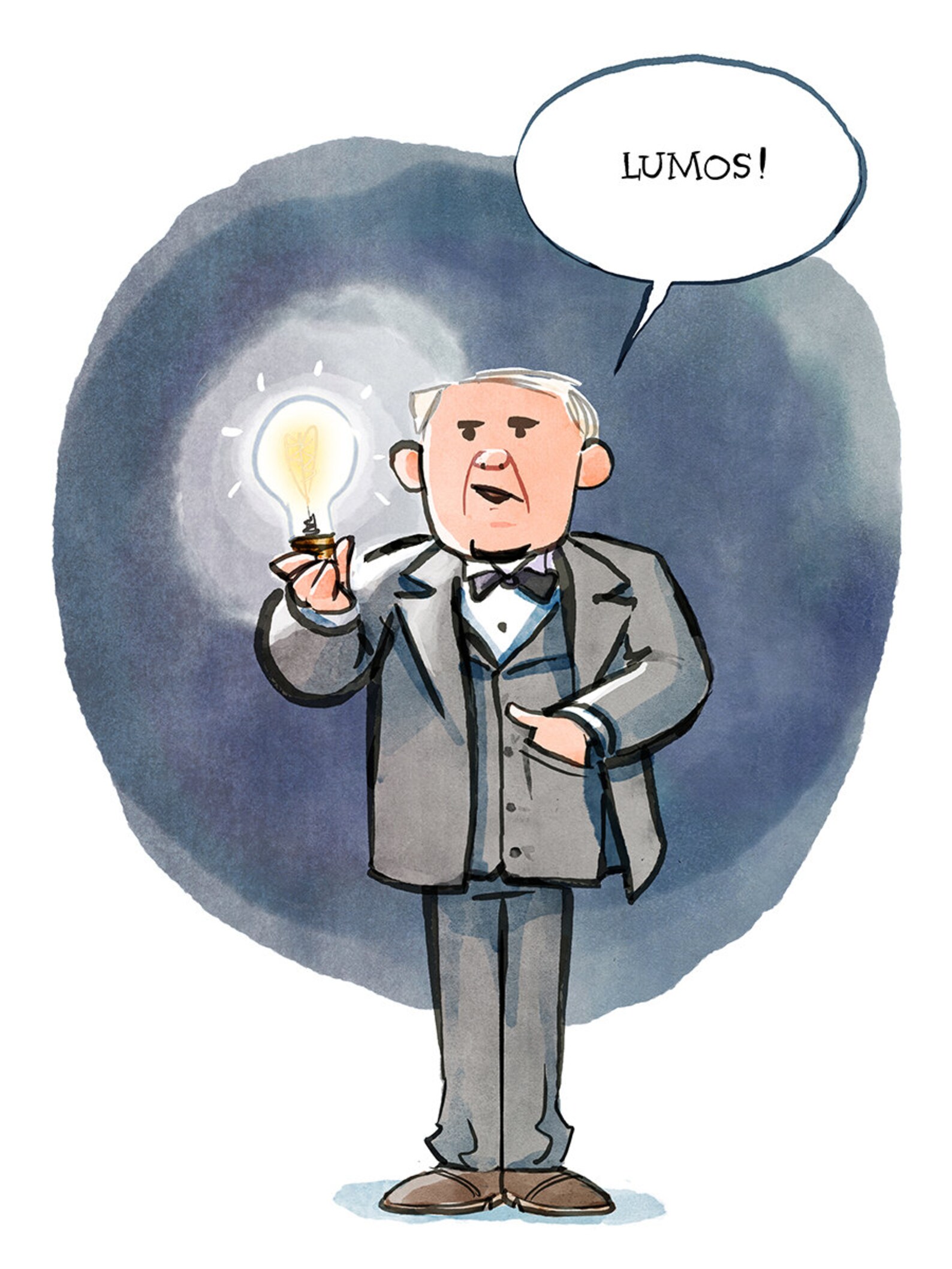 Thomas Edison Print | Etsy