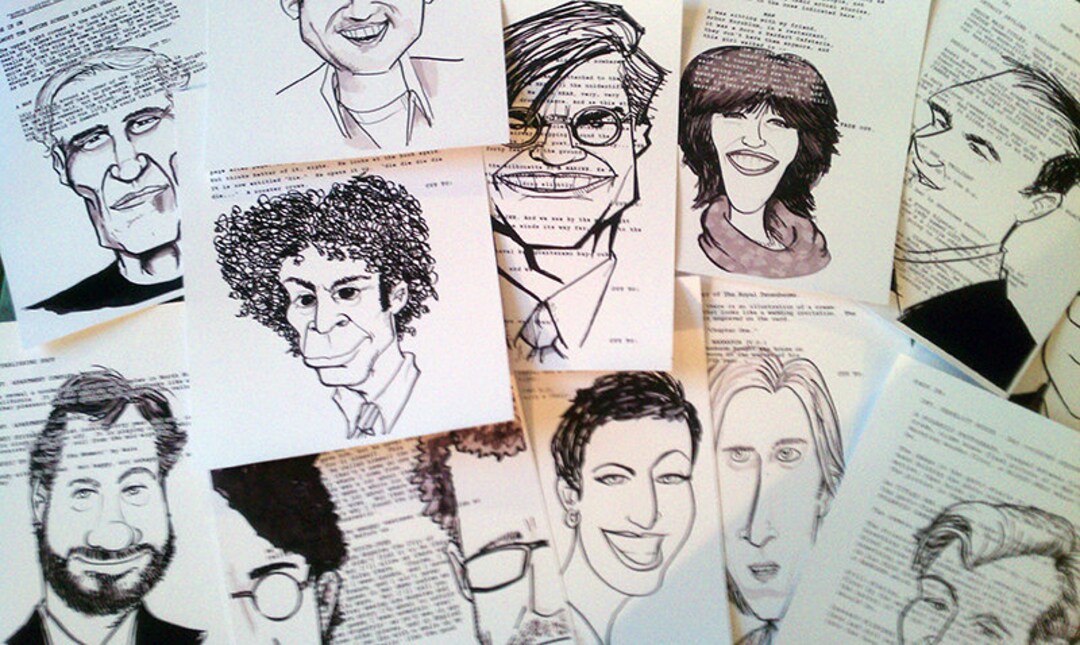 Screenplay Heroes Four-pack (screenwriter Portraits) - Etsy