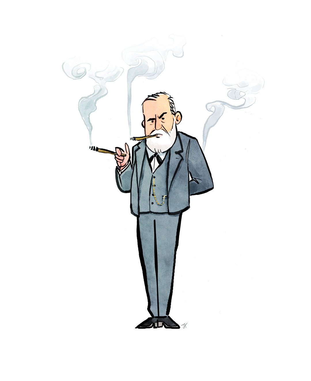 Sigmund Freud Print - Etsy