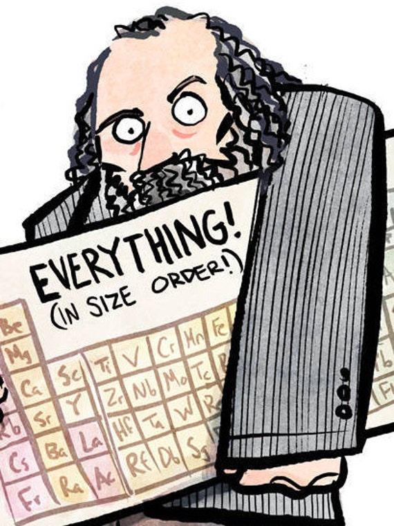 Dmitri Mendeleev Periodic Table For Kids