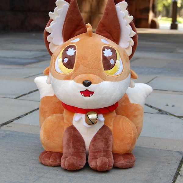 Kitsune Plush - Etsy