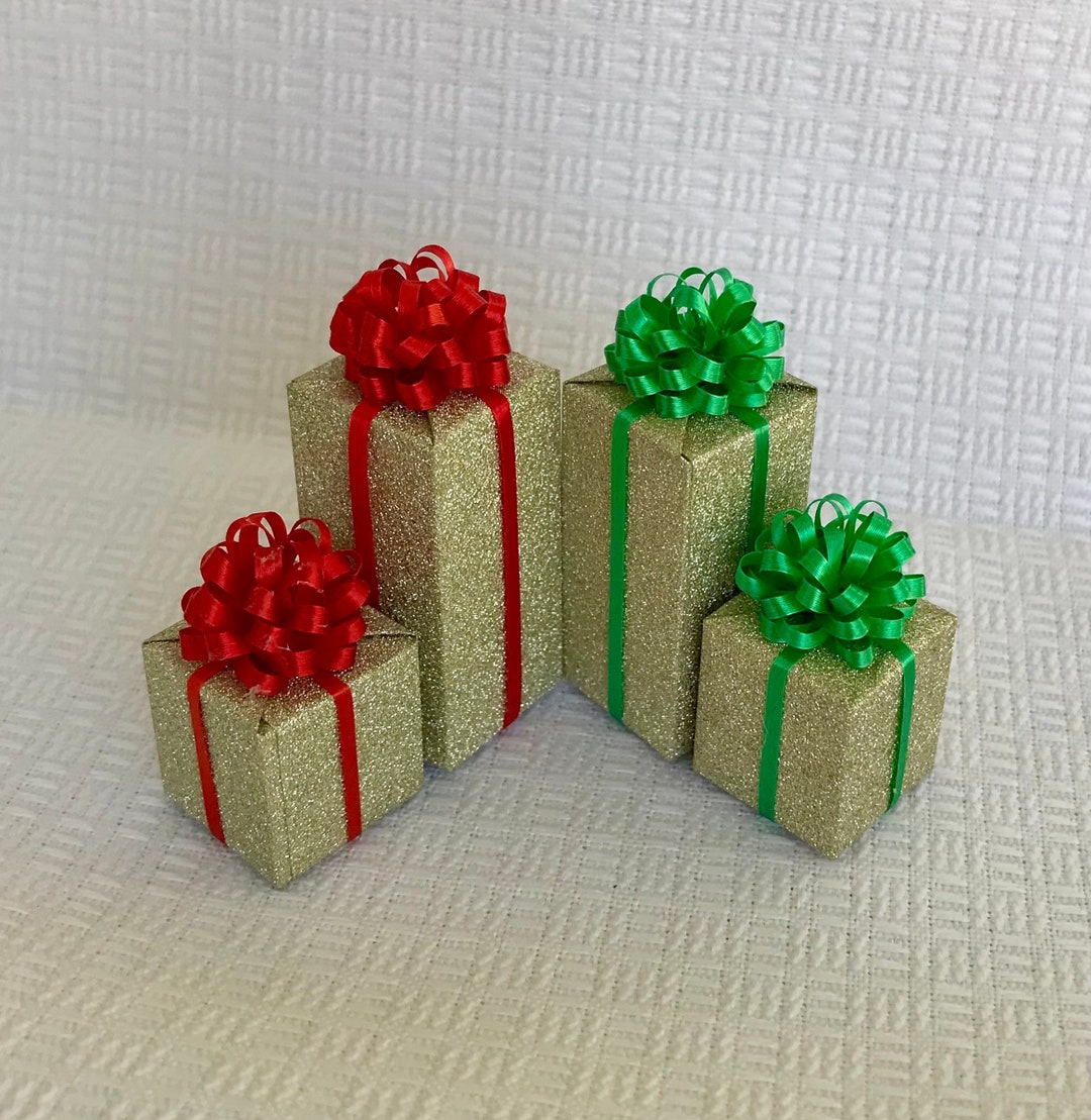 Tall or Short Gold Sparkly Gift - Etsy