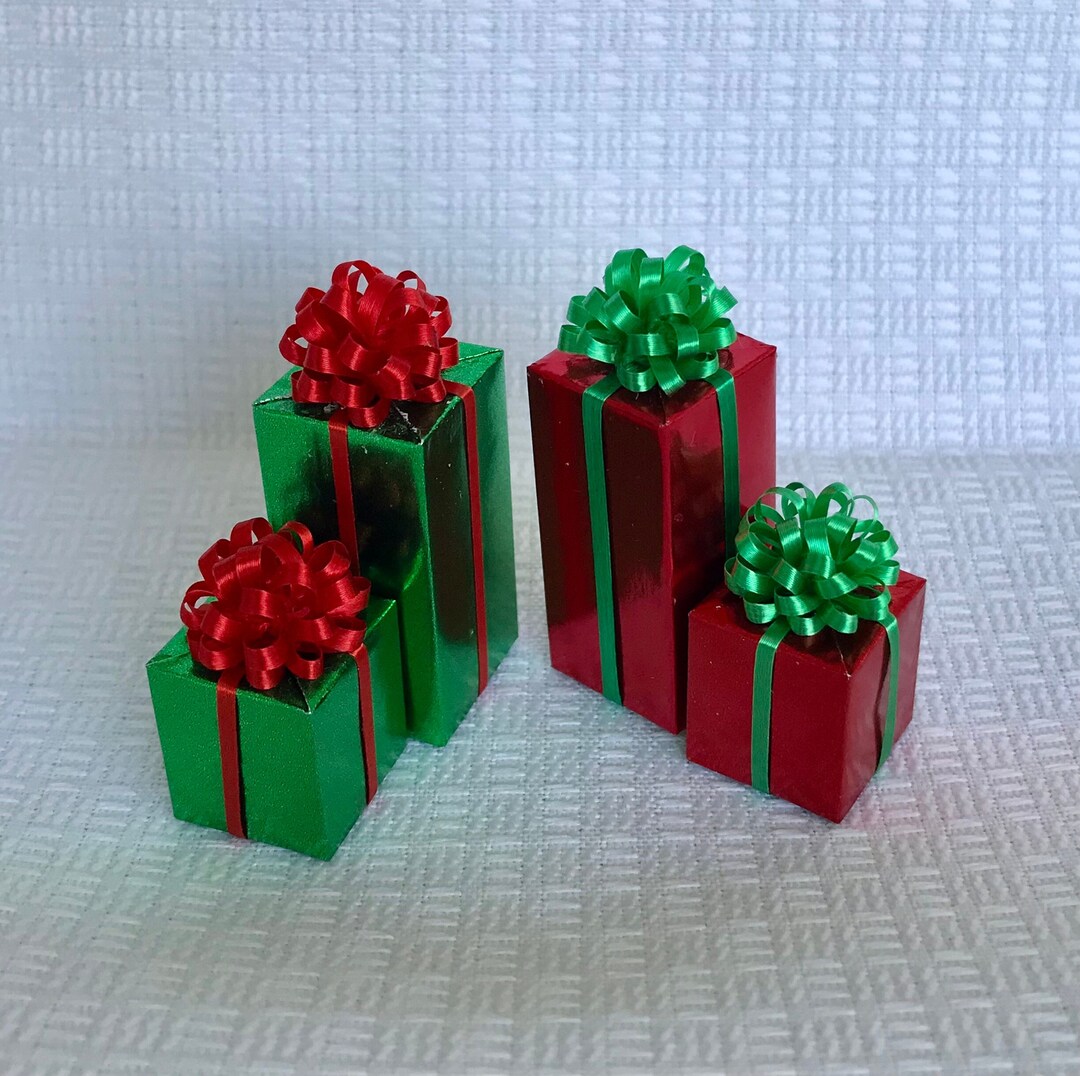 Tall or Short Foil Wrapped Gift - Etsy