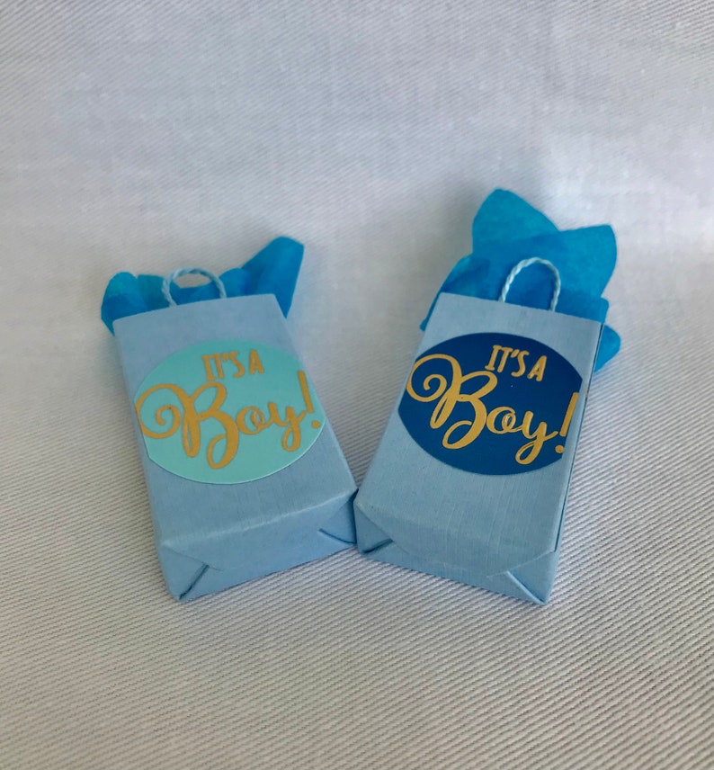 It's A Boy Miniature Gift Bag - Etsy