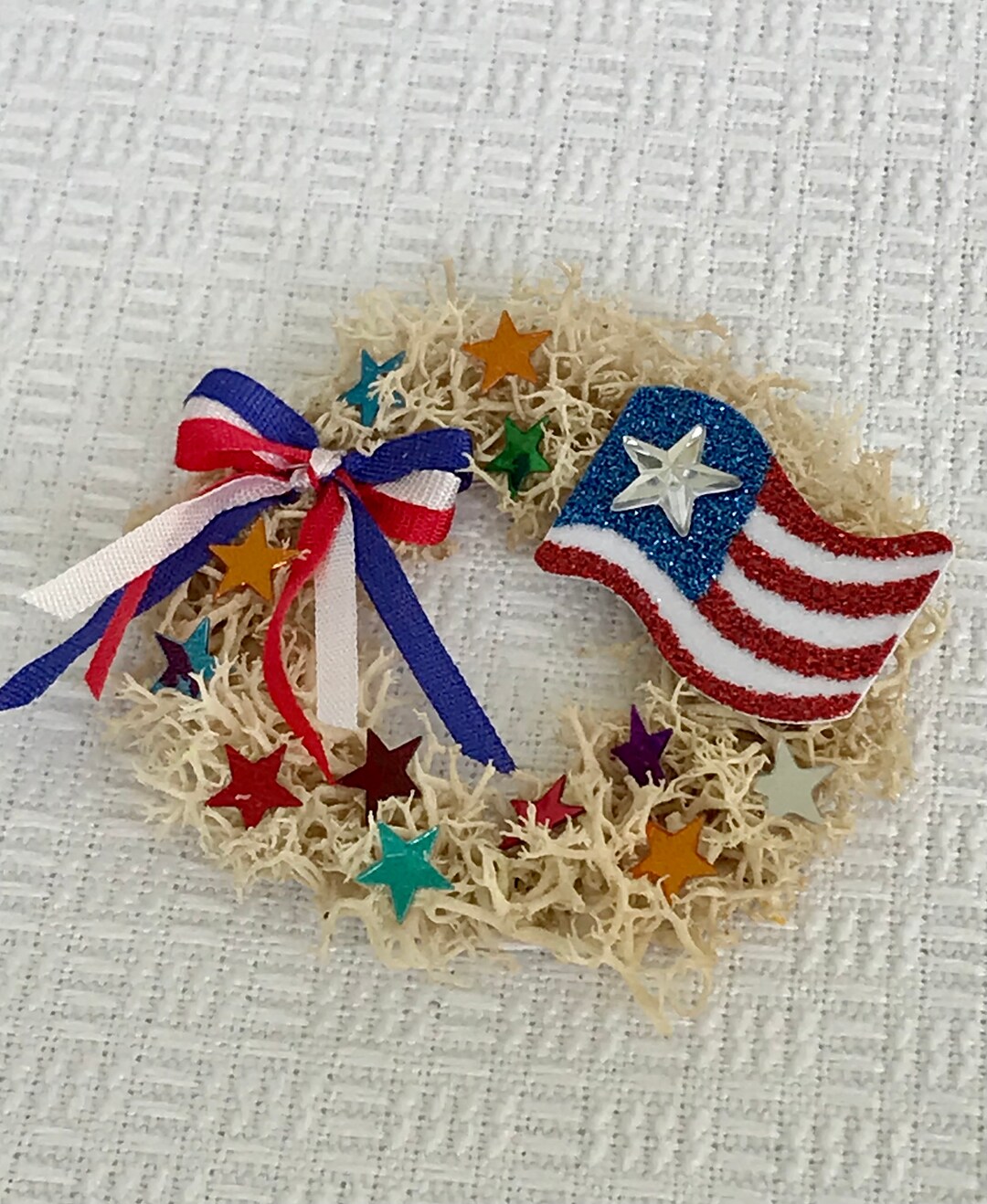 Stars N Stripes Forever 1 3/4" Wreath - Etsy