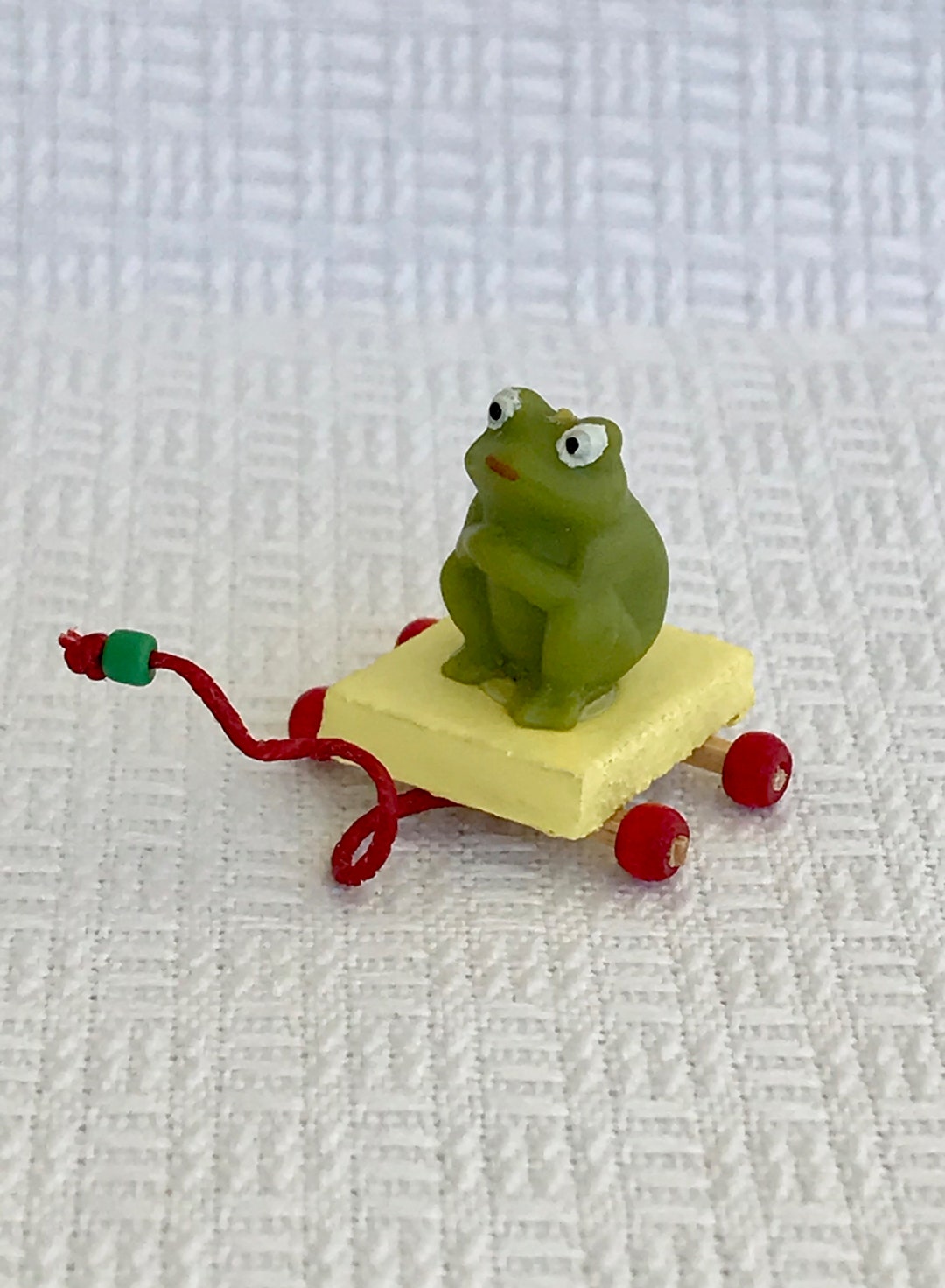Frog Pull Toy - Etsy