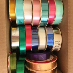 18 Plus Rolls of Vintage Ribbon - Etsy