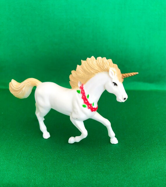 Vintage Unicorn Figure - Etsy