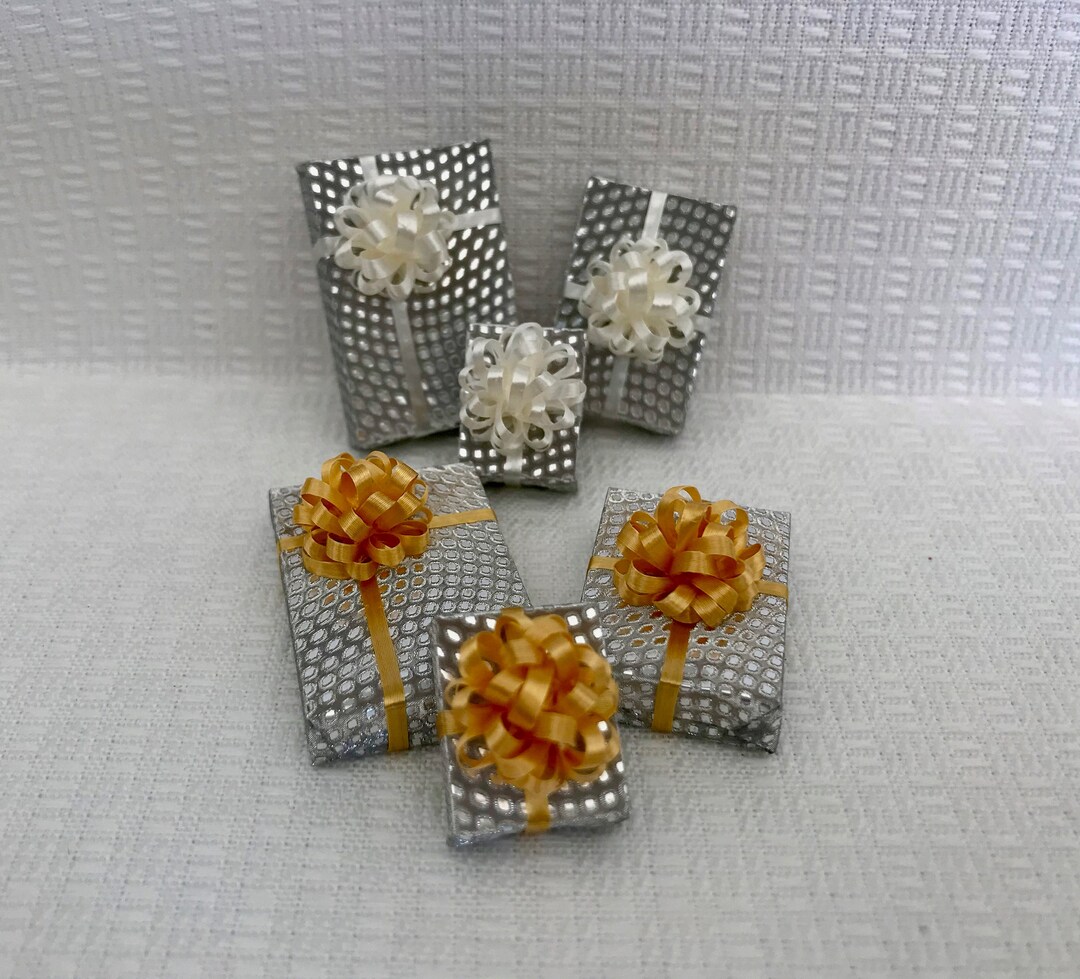 Silver Wrapped Gifts - Etsy