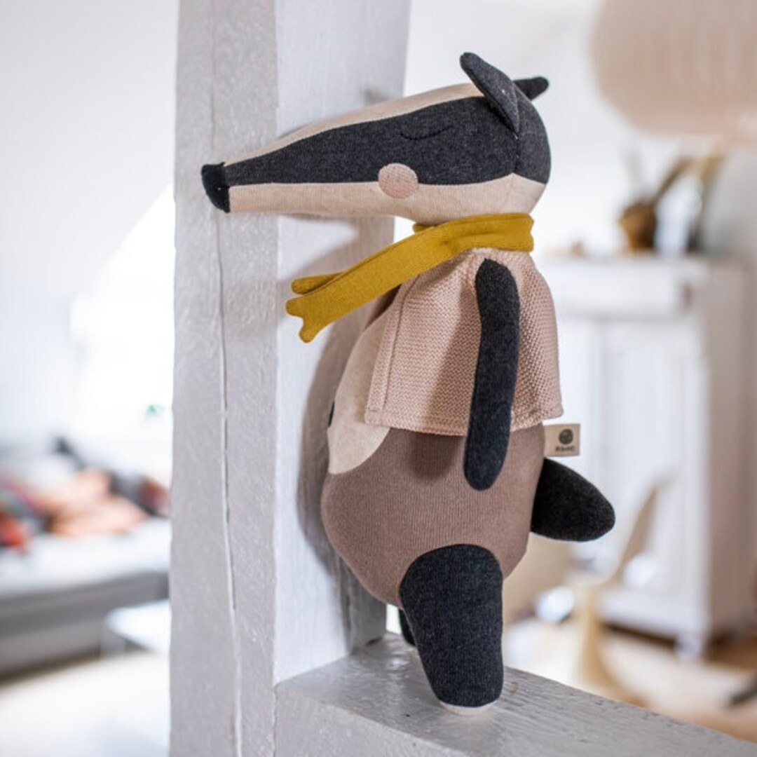 Kuscheltier Dachs Lou - Etsy