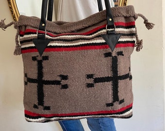 Woven Wool Bag | Etsy