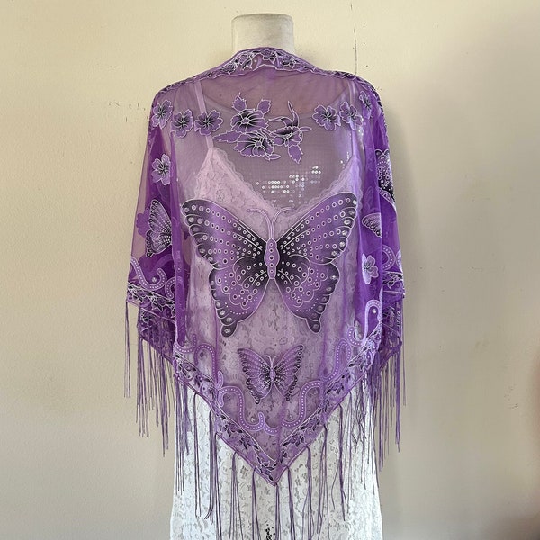 Butterfly Poncho - Etsy