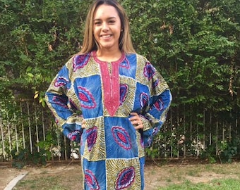 African Muumuu - Etsy
