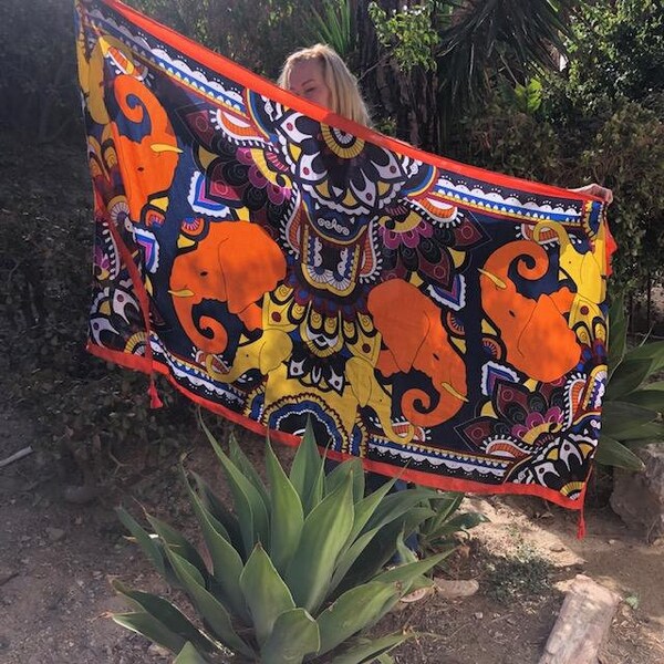 Elephant Scarf - Etsy