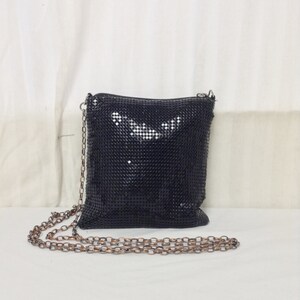 Metal Mesh Purse,bag, Small, Black, Shoulder Bag - Etsy