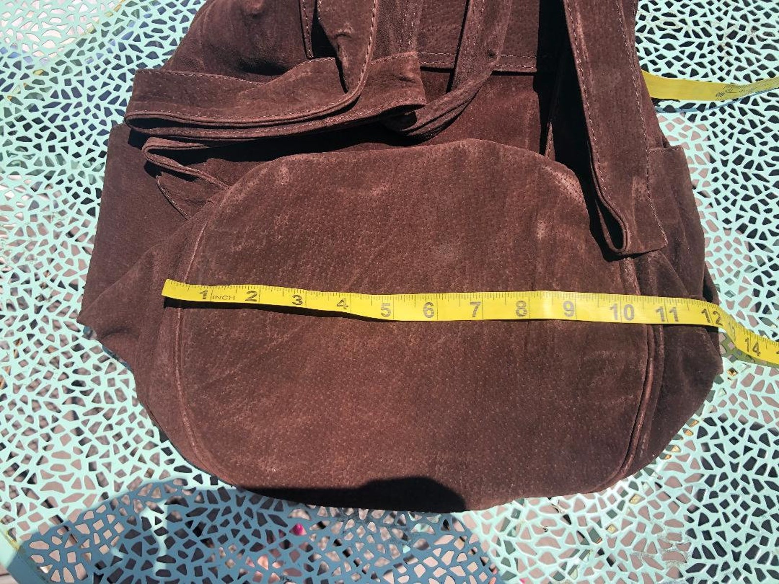 Backpack bag Large suede leather backpackHobo Barrel bag | Etsy