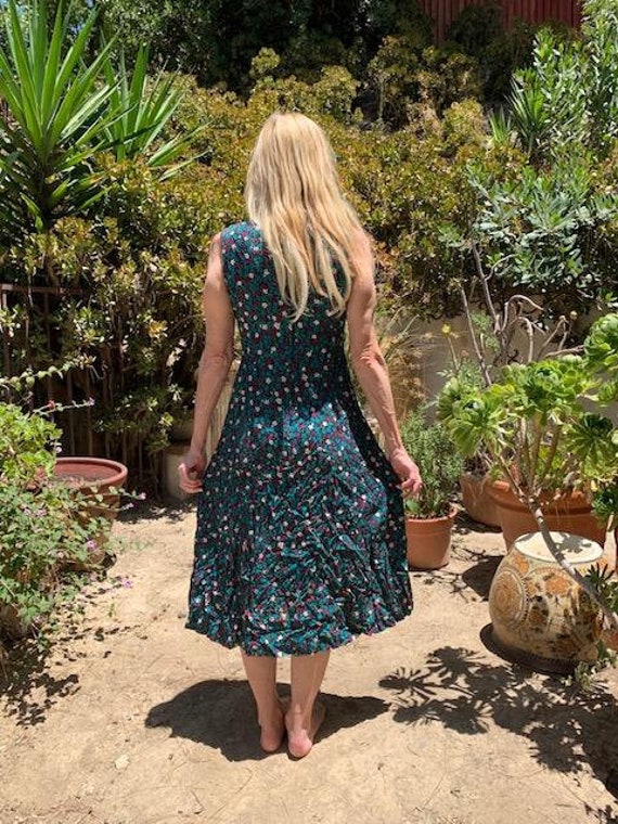 Jamie Brooke Rayon Sleeveless Dress, Size 8- 10, Peri… - Gem