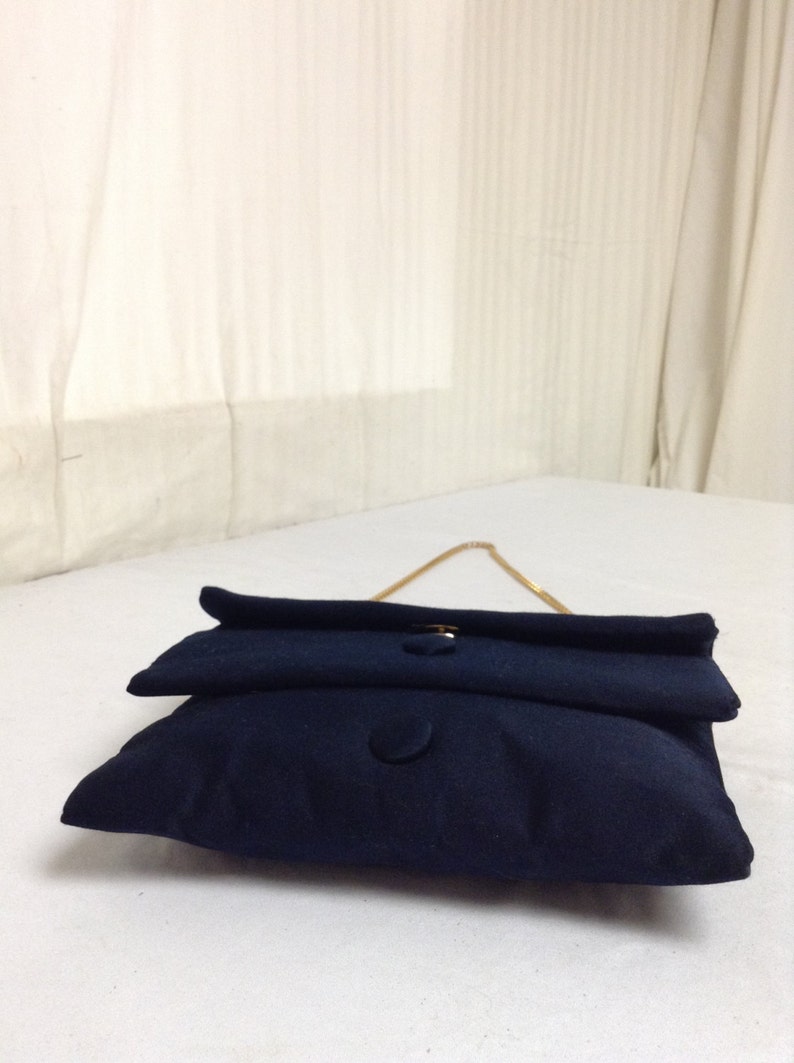 Vintage Pursebag Blue Shoulder Bag - Etsy