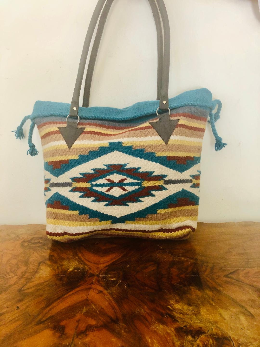 Gorgeous Large Wool Tote Bagpurseblanket Purseboho | Etsy