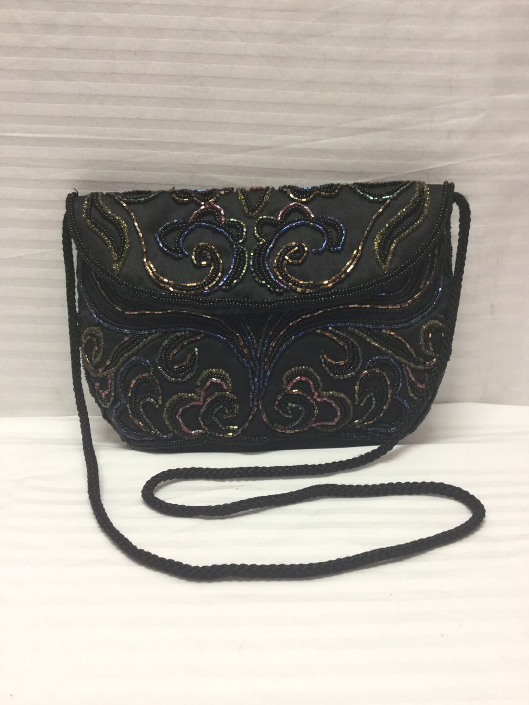 Walborg, Art Deco Beaded Purse, Shoulder Bag, Free US Shipping - Etsy