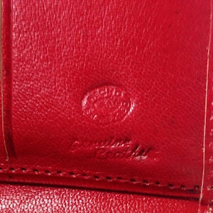 Red Leather Wallet, Roses,tooled Leather,red Rose,rose Wallet - Etsy