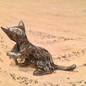 Pewter Cat, Mother Cat,kitten,pewter,figurine - Etsy