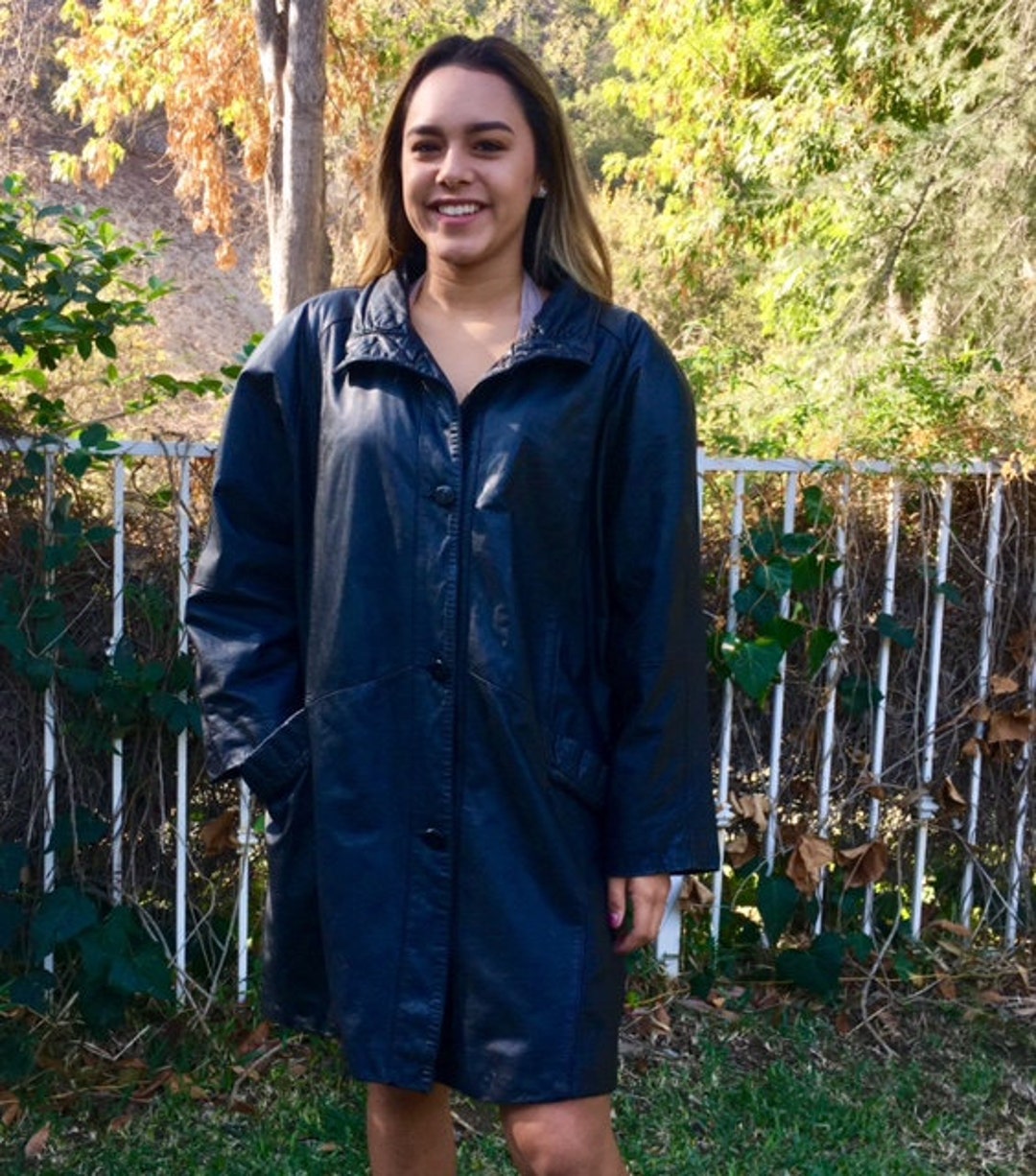 Black Leather Coat,2x,pella, Black Leather Jacket - Etsy