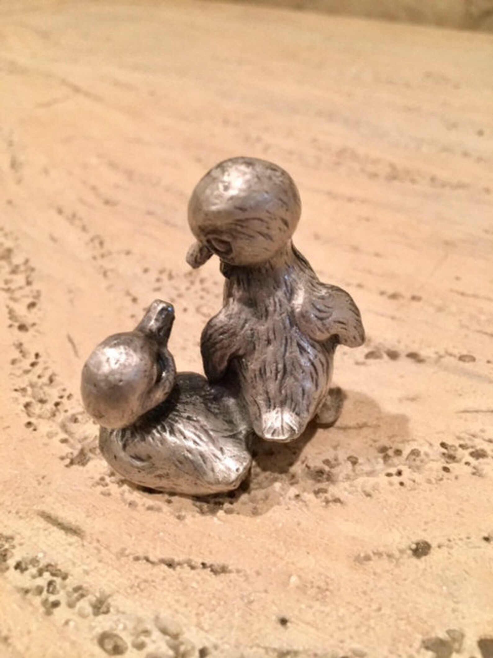 Pewter Ducks,ducklings,baby Ducks,pewter,figurine - Etsy