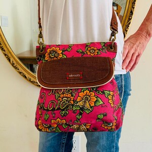 Sak Roots Canvas Crossbody Shoulder Bag Purse - Etsy