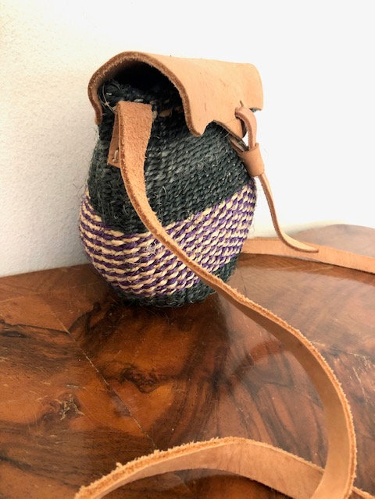 Small Sisel Purse Sissel Leather Cross Body Shoulder Bag - Etsy